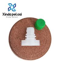 China Standup Pouch Cap Plastic Food Spout Cover Flexible Packaging Cap Fitment ISO9001 for sale