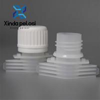 China Custom Size Good Quality Spout Pouch Packaging PE Plastic Spout With Cap For Beverage Pouch for sale