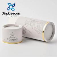 China Kraft Essential Oil Round Paper Tube For Tea Wine Cardboard for sale