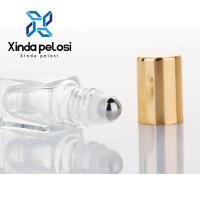 China Customized  Glass Perfume Gold Top Roller Bottle Cap Fragrance Perfume Glass Bottle Spray for sale