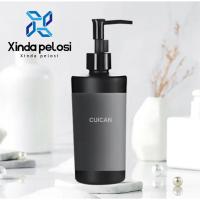 China Stainless Steel Hotel Shower Foam Soap Bottles Manual Foaming Hand Wash Dispenser For Bathroom for sale