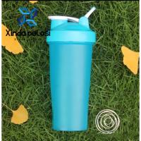 China Personalised Mixing Plastic Protein Shaker Cup Portable Custom Eco-Friendly Multi-Color Water Bottle for sale