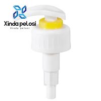 China Customized Color Recyclable Up Down Lock Plastic Lotion Pump For Cosmetic Accessories For Sale for sale