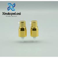 China 24 415 24 410 Gold Lotion Pump Fine Mist Sprayer Pump Aluminium Cap For Bottle Lid for sale