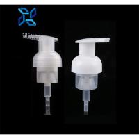 China Serum White Foaming Dispenser Foam Soap Pump Liquid Outspring PP PET for sale