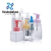 China Serum White Foaming Dispenser Foam Soap Pump Liquid Outspring PP PET for sale