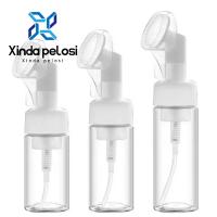 China New Design Custom Liquid Soap Dispenser Pump Brush Head Cap For Skin Care for sale