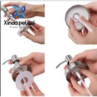 China Leak Proof Foam Soap Pump Dispenser Lids  Stainless Steel Mason Jar Rust Proof for sale