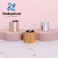 China Custom Color Cosmetic Bottle Caps Plastic Press Cap Disc Top Cap for sale