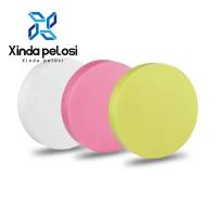 China Plastic Bottle Screw Caps Custom Logo Smooth Caps With PET Aluminum Foil Seal Liners for sale