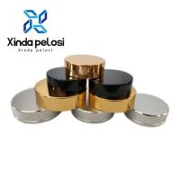 China Cheer Bottle Cap Image Cheap Glass Bottles Clear Small To Medium With Metal Cap for sale