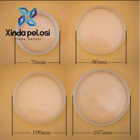 China 10pcs Cosmetic Bottle Caps Plastic Tamper Evident Matt Surface No Ribbed Child Resistant CRC Cap Plastic Lid for sale