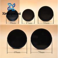 China 10pcs Cosmetic Bottle Caps Plastic Tamper Evident Matt Surface No Ribbed Child Resistant CRC Cap Plastic Lid for sale