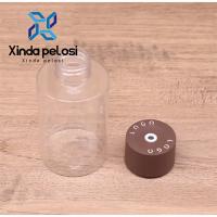 China Jar Cosmetic Bottle Caps Soft Touch Unique Center Twist Lock Dispensing Screw Cap for sale