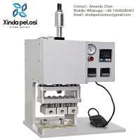 China Aluminum Foil Sealing Cup Machinery Plastic Cup Heat Press Sealing Machine For Small Can Tea Bag for sale