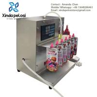 China Stand Up Plastic Pouch Sealing Machine, Mini Doypack Filling And Capping Machine For Sale for sale