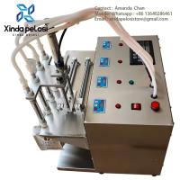 China Automatic Magnetic Stand Up Spout Pump Water Oil Yogurt Pouch Filling Packing Machine for sale