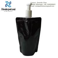 China Refillable Custom Design Print With Foam Pump Head Stand Up Pouch Bag For Liquid Soap Hand,Sanitizer Foam for sale
