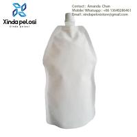 China Stand Pouch Bag For Bleaching Powder Developer Double Oxygen Milk Hair Dye Packaging for sale