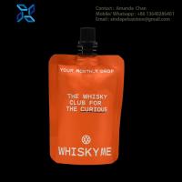 China Custom Printed Stand Up Liquid Soap Shampoo Packaging Bag Shower Gel Spouted Pouch for sale
