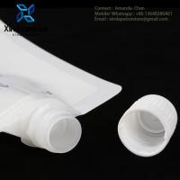 China Suction Nozzle Plastic Spout Pouch Bag For Travel Portable Foldable Lotion Shampoo  Packaging for sale