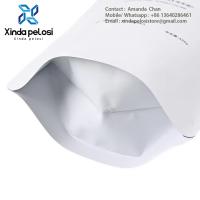 China Stand Pouch Bag For Bleaching Powder Developer Double Oxygen Milk Hair Dye Packaging for sale