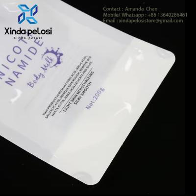 China Custom Designed Food Grade Environmental Transparent  Stand Up Pouch With Spout For Drink Juice Bag for sale