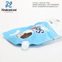 China Customized Stand Up Pouch Food Bags For Food Juice Beverages Laundry Detergent Packaging for sale