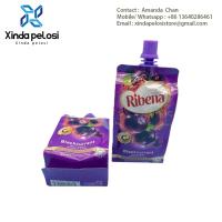 China Customized Bags Leakproof Aluminum Foil Stand Up Food Pouches For Liquid Water With Spout Packaging for sale