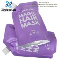 China Special Shape Plastic Stand Up Spout Pouch Bag For Juice Soft Drink And Fruit Juice Packaging for sale
