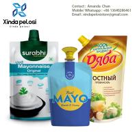 China Custom Printing Small Liquid Stand Up Plastic Pouch Energy Packaging Bag for sale