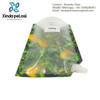 China Customized Packaging Bag With Spout, Drink Stand Up Pouch Bags For Beverage Juice Liquid Food for sale