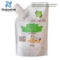 China Food Grade Color Customized Plastic Stand Up Spout Pouch For Bread Chicken Candy PartyOpp for sale