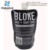 China Custom Printing Small Liquid Packaging Standing Pouch Spout Pouch Energy Packaging Bag for sale