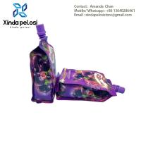 China Custom Laminated Printing Juice Stand Up Plastic Water Spout Pouch For Liquid Packaging for sale