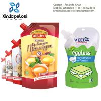 China Customized As Requested Printed Juices Refill Spout Standing Pouch,Doy Pouch for sale