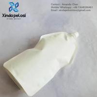 China Stand Pouch With Special Shape Laminated Materiel For Juice Or Water Or Wine Packing And So On for sale