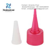 China Customized Plastic Squeeze Bottle Closure With Silicone Valve For Sauce Dispensing for sale