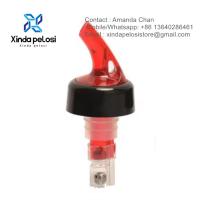 China Special Counter Bar Tools Customized Color Wine Pourer Spout Stopper for sale