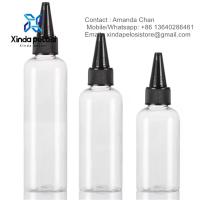 China Refillable Ink Glue Dropper Plastic Sharp Mouth Bottle With Nozzle Twist Pointe For Saled Cap for sale