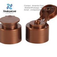 China Custom Screw Cap Plastic Lids Cosmetic Plastic Flip Top Cap for sale