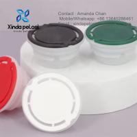 China Raw Material Custom Plastic Cover Can Lid For Small Opening Iron Drum Tin Bucket for sale