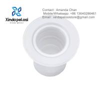 China Custom New Design White Or Transparent Plastic Flip Top Bottle Cap For Plastic Bottle for sale