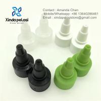 China Custom Logo Twist Top Cap For Solvents Oils Paint Ink Squeeze Bottle for sale