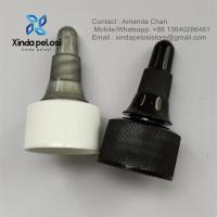 China Spout Cap Closures Plastic Bottles Caps Twist Top Cap Dispenser For Hair Product for sale