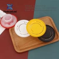 China High Quality Plastic Cap Red Green White Color For Tin Can Plastic Spout Pull Up for sale