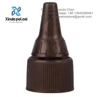 China Custom Logo Twist Top Cap For Solvents Oils Paint Ink Squeeze Bottle for sale