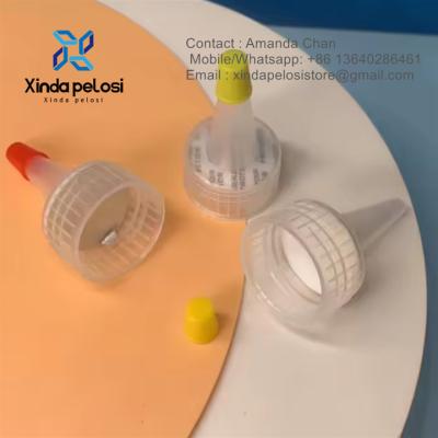 China New Sterile Individual Packaging Transparent White PVC Droppers For Glass Vials Bottles For Sale for sale