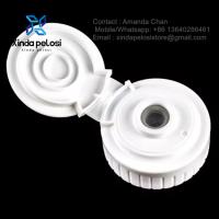 China Customized  Flip Top Screw Dispensing Cap For Plastic Packaging for sale
