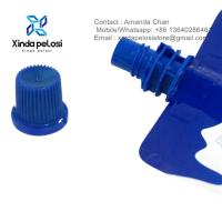 China Mould Maker Plastic Spout Caps 19*16.96 Cm Blue Color for sale